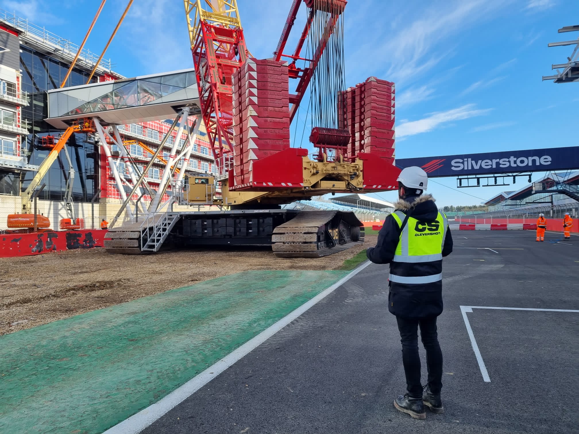 Silverstone Circuit - Bridge Construction