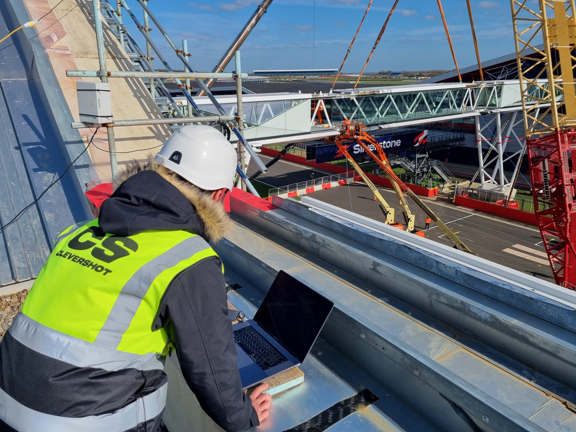 Silverstone Circuit - Bridge Construction