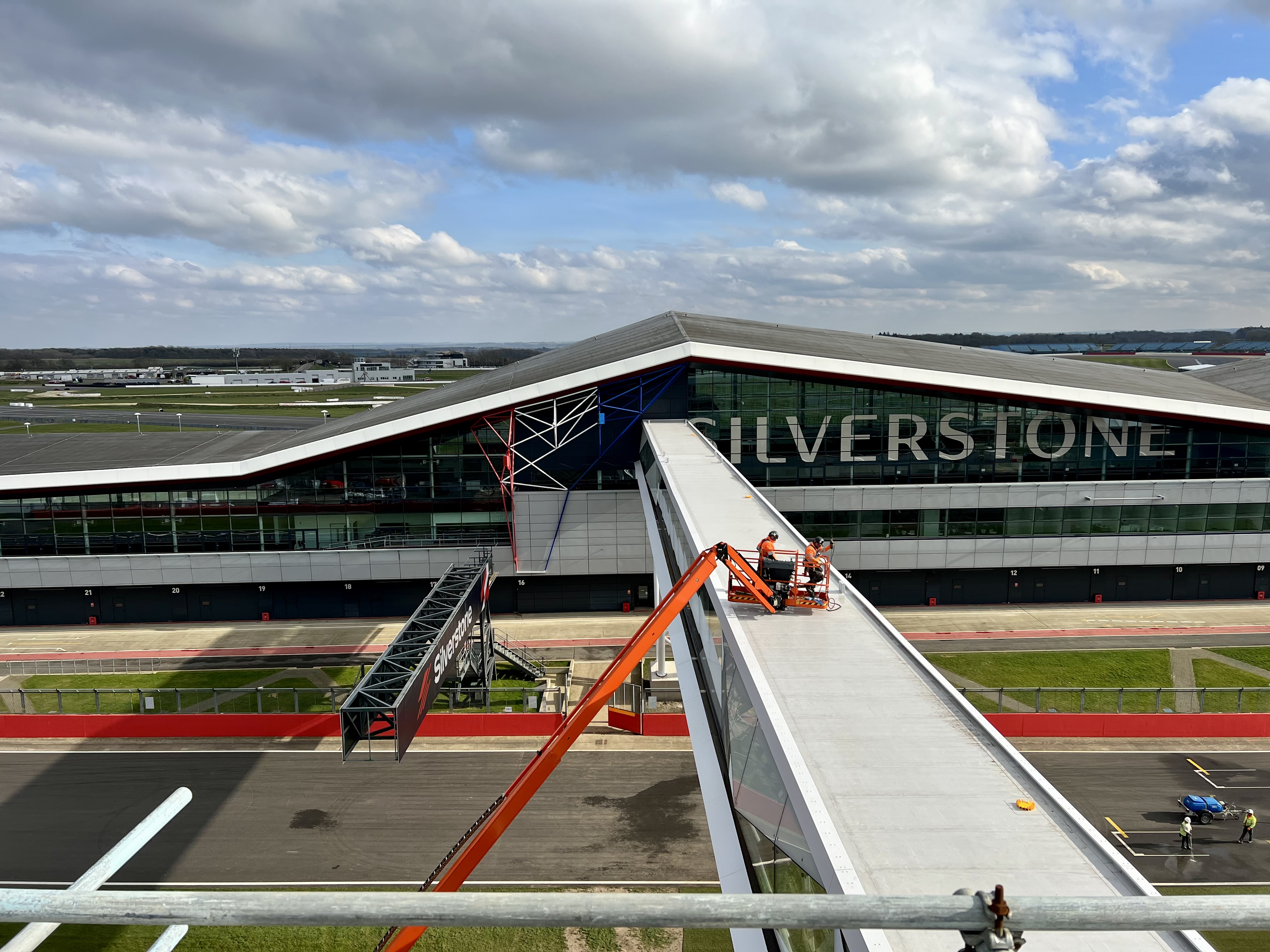 Silverstone Circuit - Bridge Construction