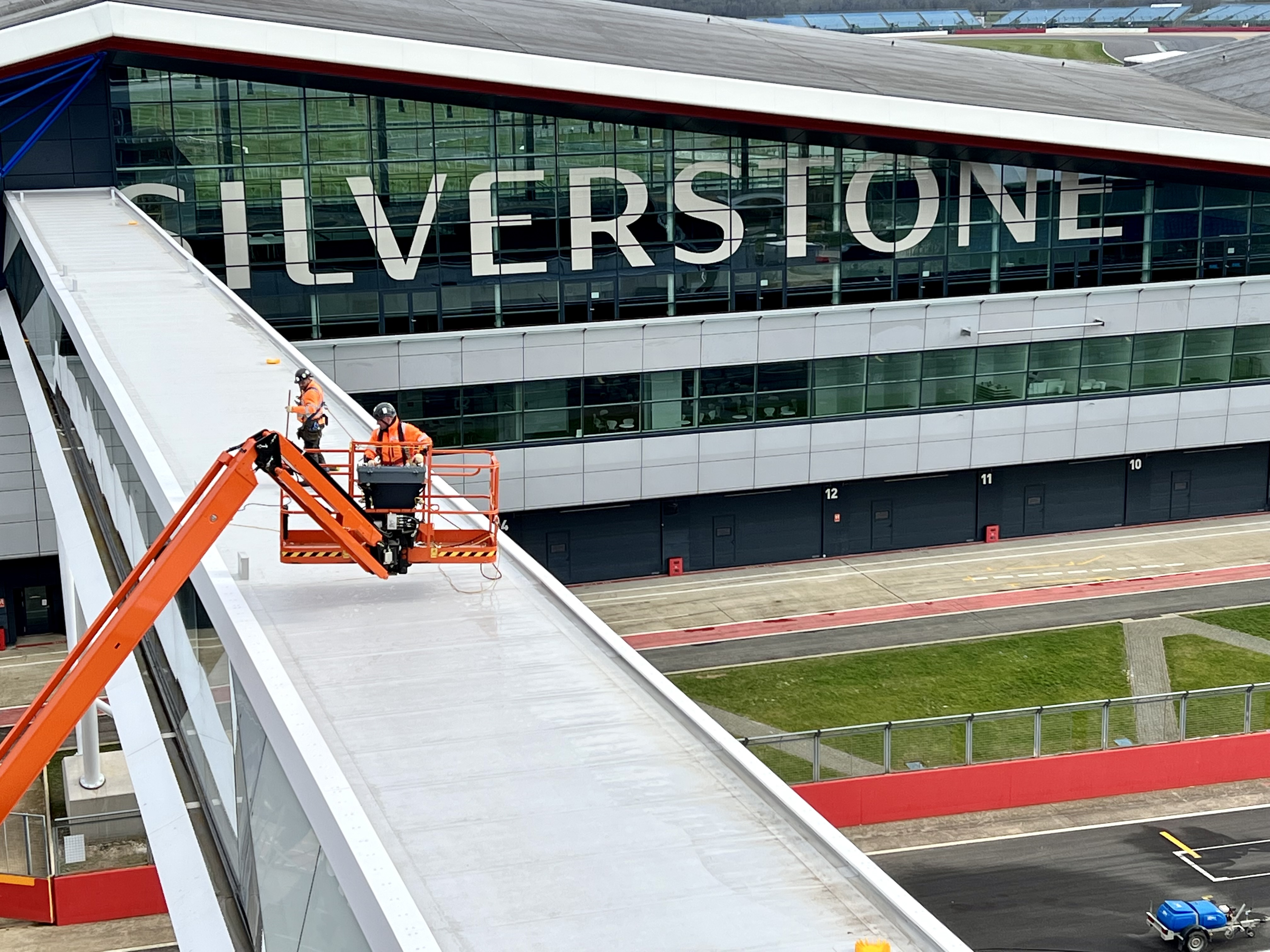 Silverstone Circuit - Bridge Construction
