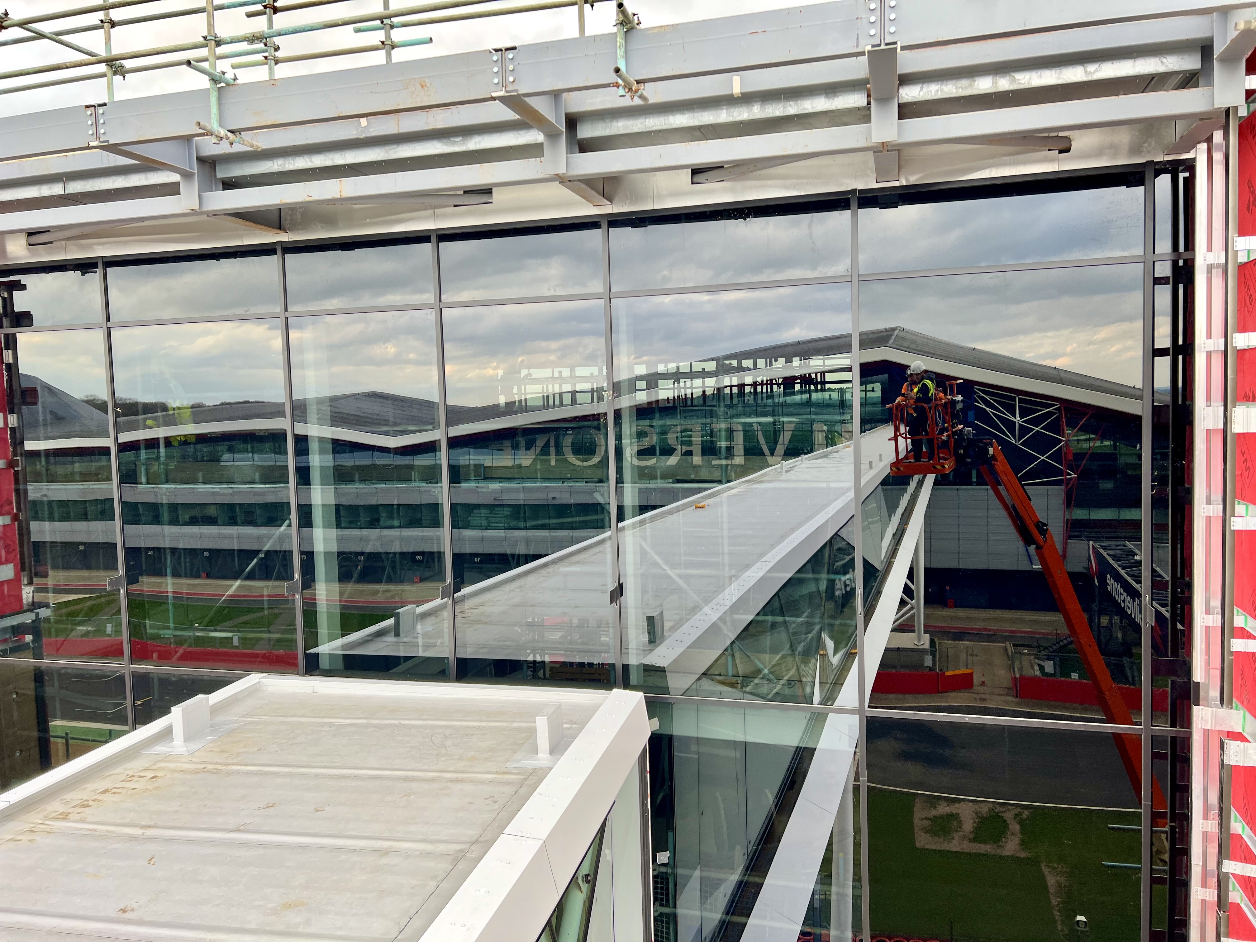 Silverstone Circuit - Bridge Construction