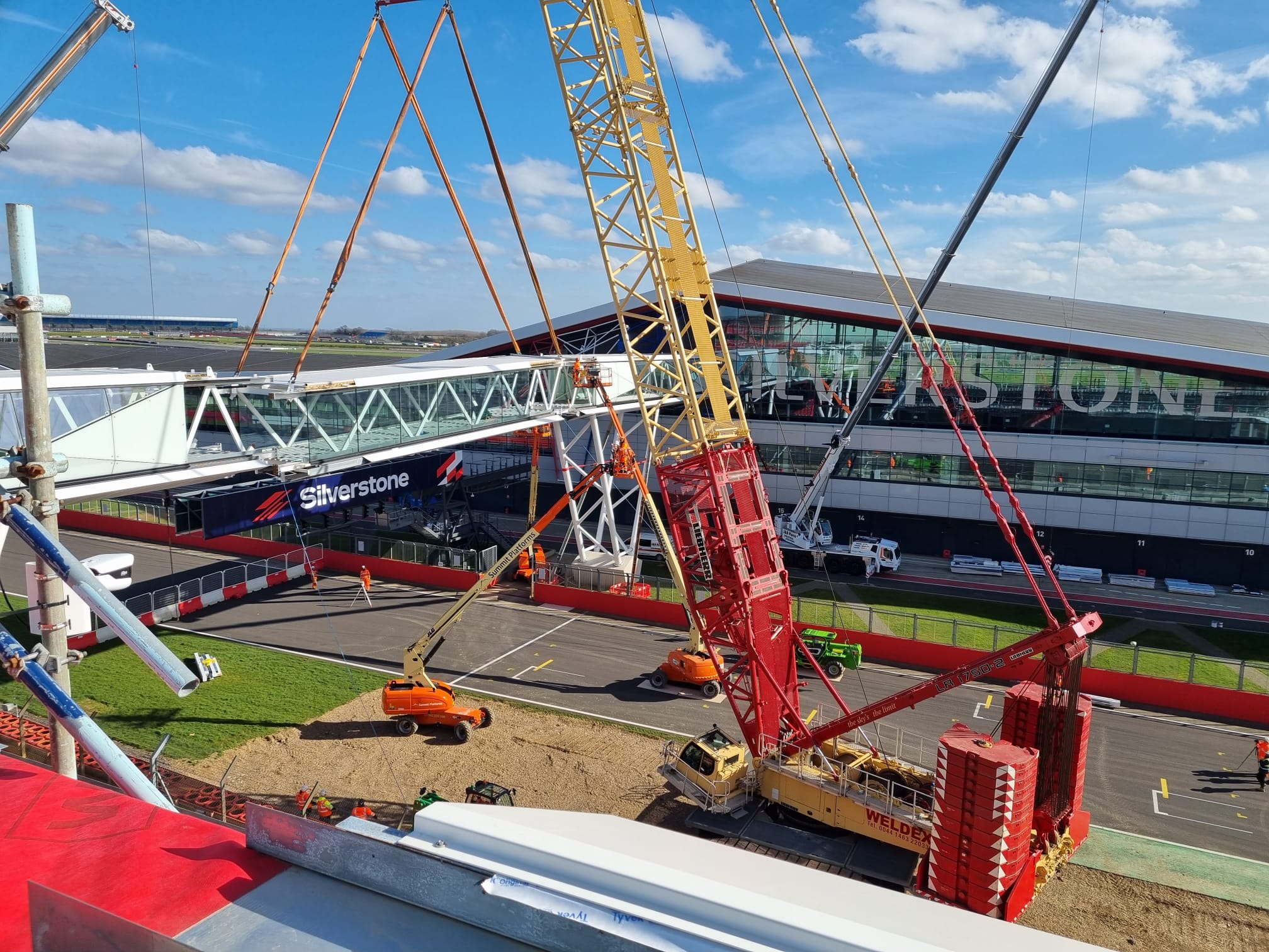 Silverstone Circuit - Bridge Construction