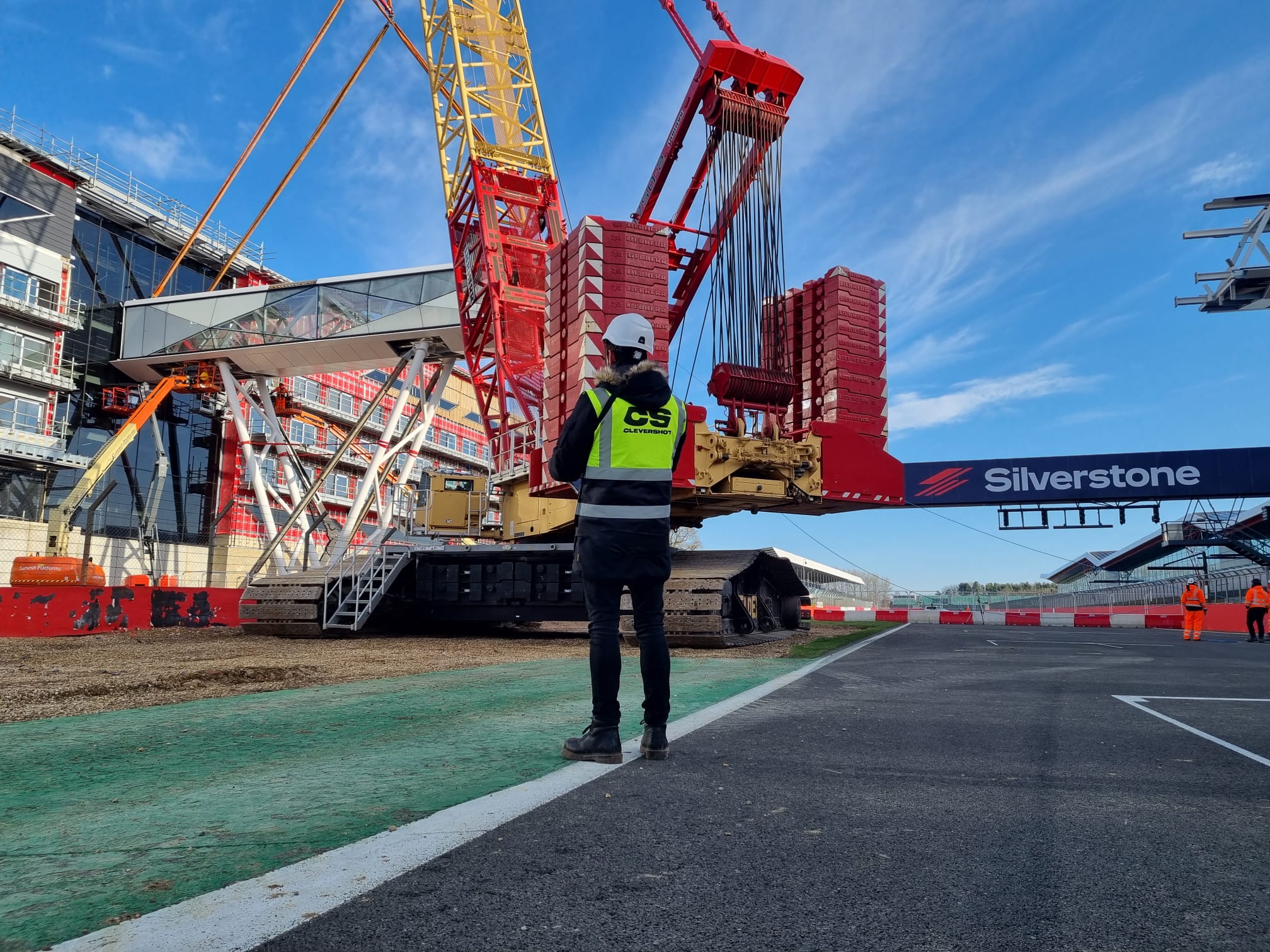 Silverstone Circuit - Bridge Construction